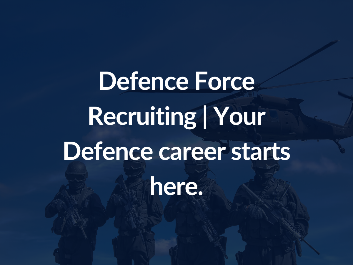 Defence Force Recruiting | Your Defence career starts here. - Careers Event